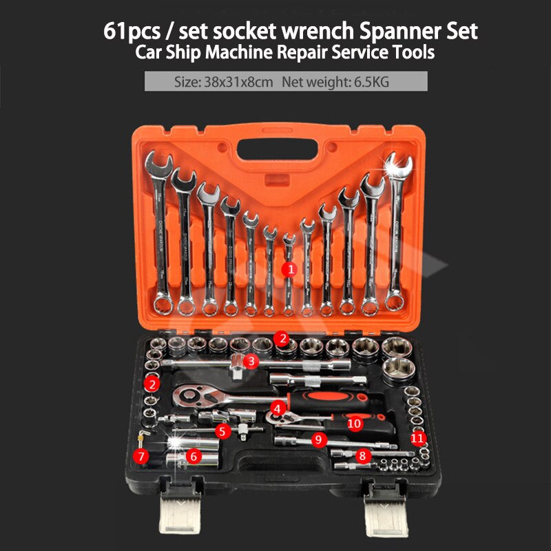 61/82/94 Pcs Auto Gemengde Reparatie Sets Multifun... – Grandado