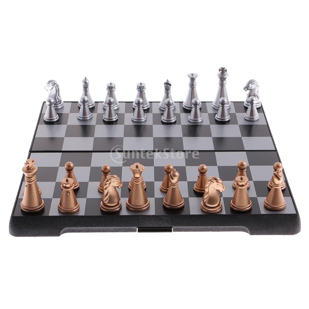 Magnetic Chess Set With Folding Chess Board for Ki... – Grandado