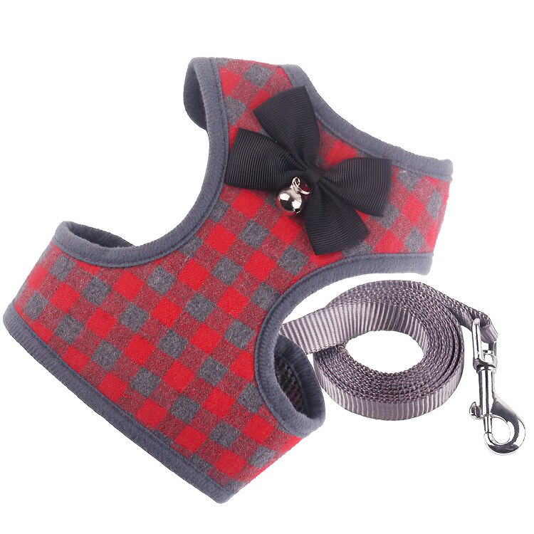 CUKI Lattice Pet Traction Rope Chest Harness Suit ... – Grandado