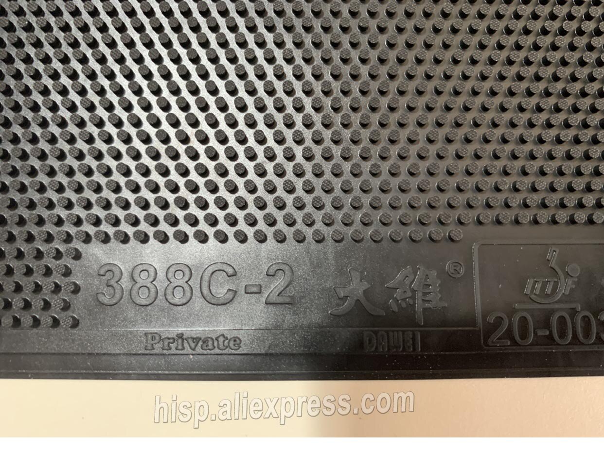 DAWEI 388C-2 388C 2 table tennis rubber table tenn... – Vicedeal