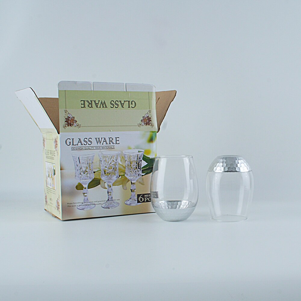 Sliver Wine Glass Shatterproof Highball Glass Red ... – Grandado