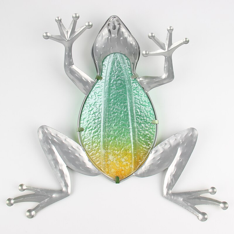 luxury AnimalMetal Glass Frog Wall Artwork for Gar... – Grandado