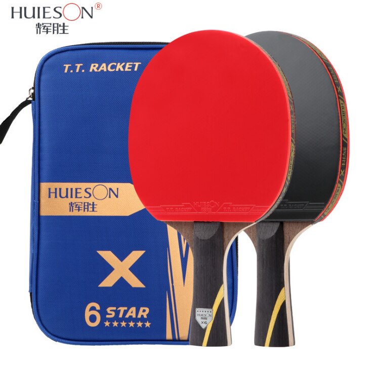 Huieson Upgraded 6 Star Carbon Table Tennis Racket... – Vicedeal