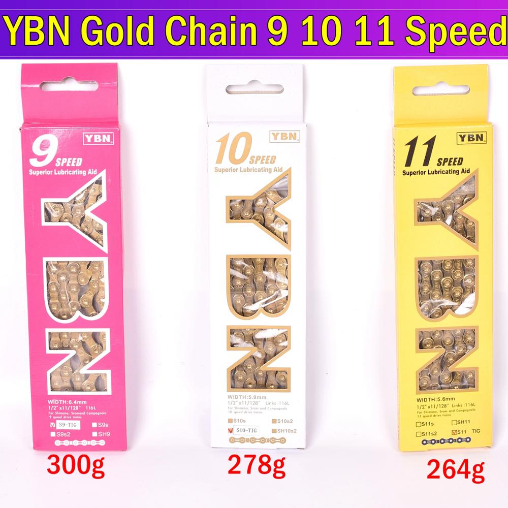 YBN Ultralight 9 10 11 Speeds Bicycle Chain SLR Go... – Grandado