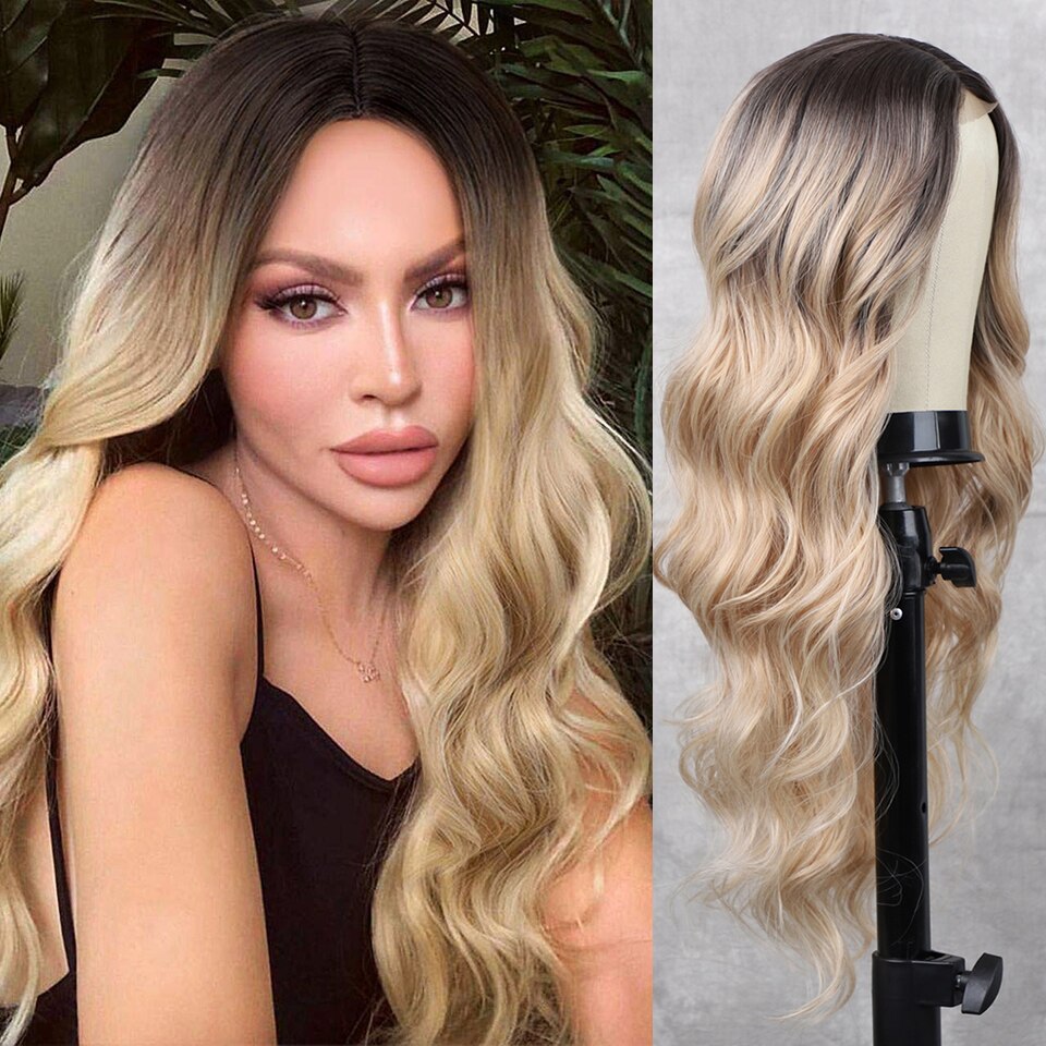 Ik Een Pruik Synthetische Pruiken Voor Vrouwen Bru... – Grandado