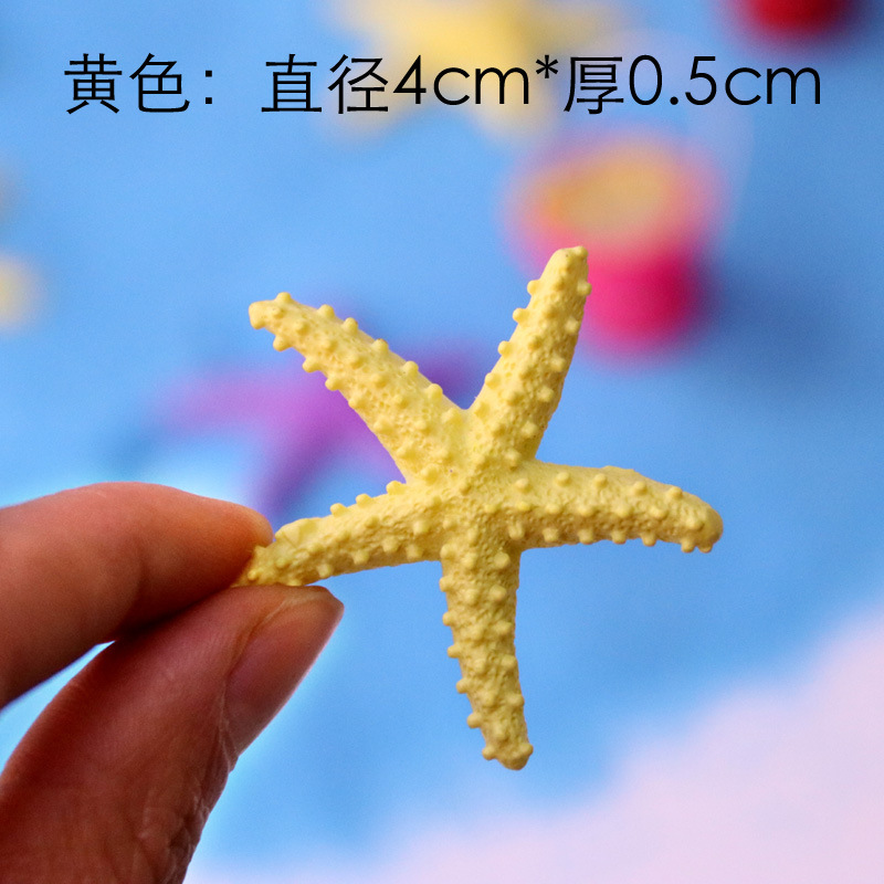 Tiny Artificial Starfish Resin Figurines for Aquar... – Grandado