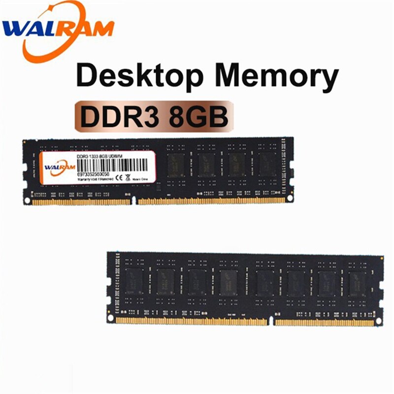 WALRAM RAM DDR3 8GB 4GB 16G 1333 1600 1866MHZ Desk... – Vicedeal