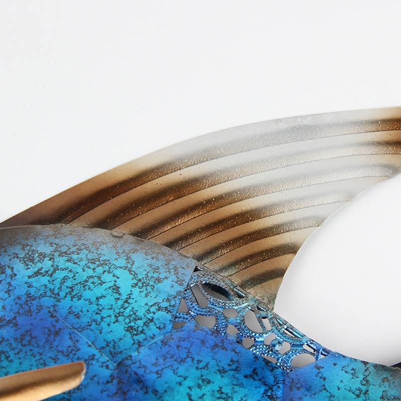 Metal Fish Wall Decor for Garden Ornaments Outdoor... – Vicedeal