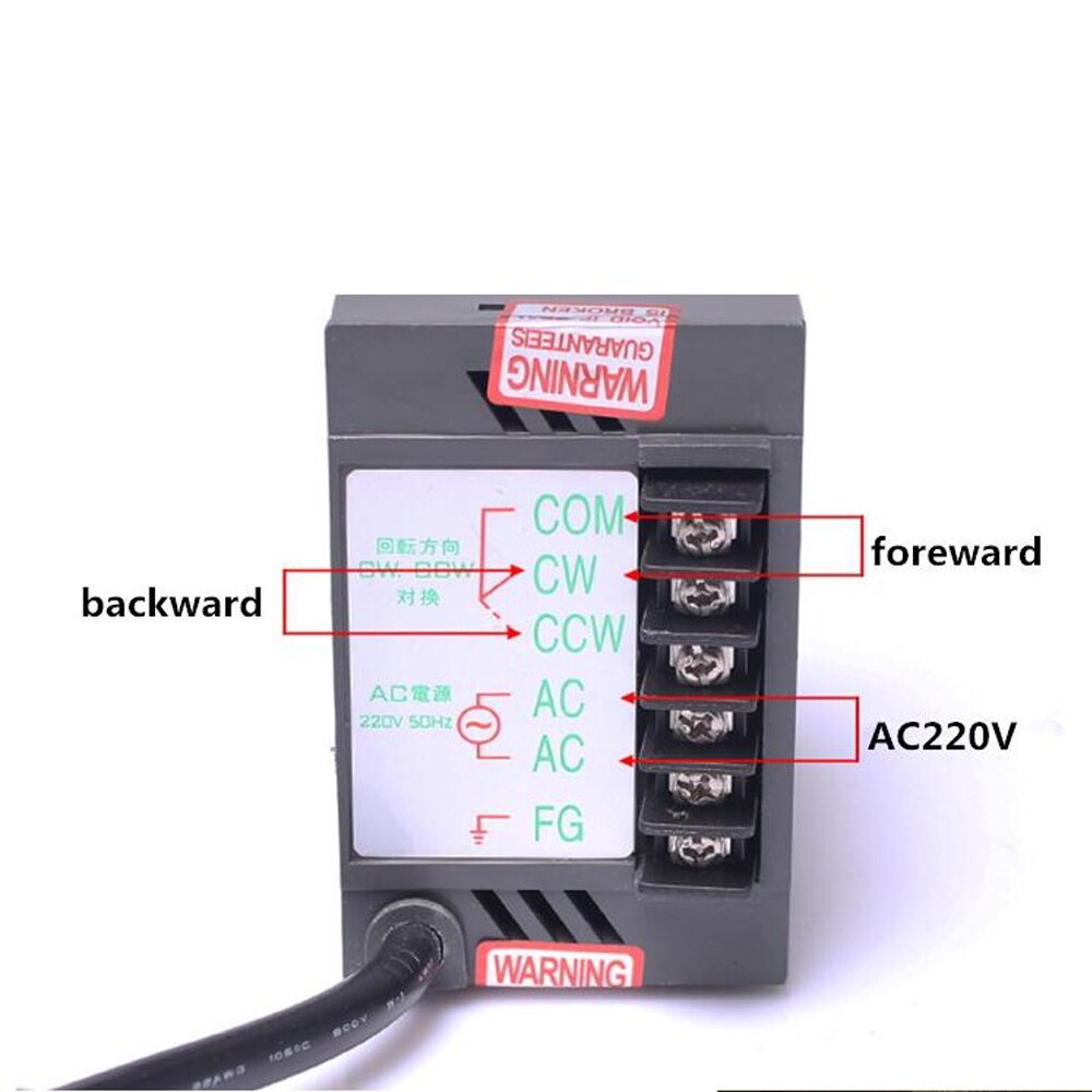 300W AC 220V motor speed pinpoint controller, forw... – Grandado