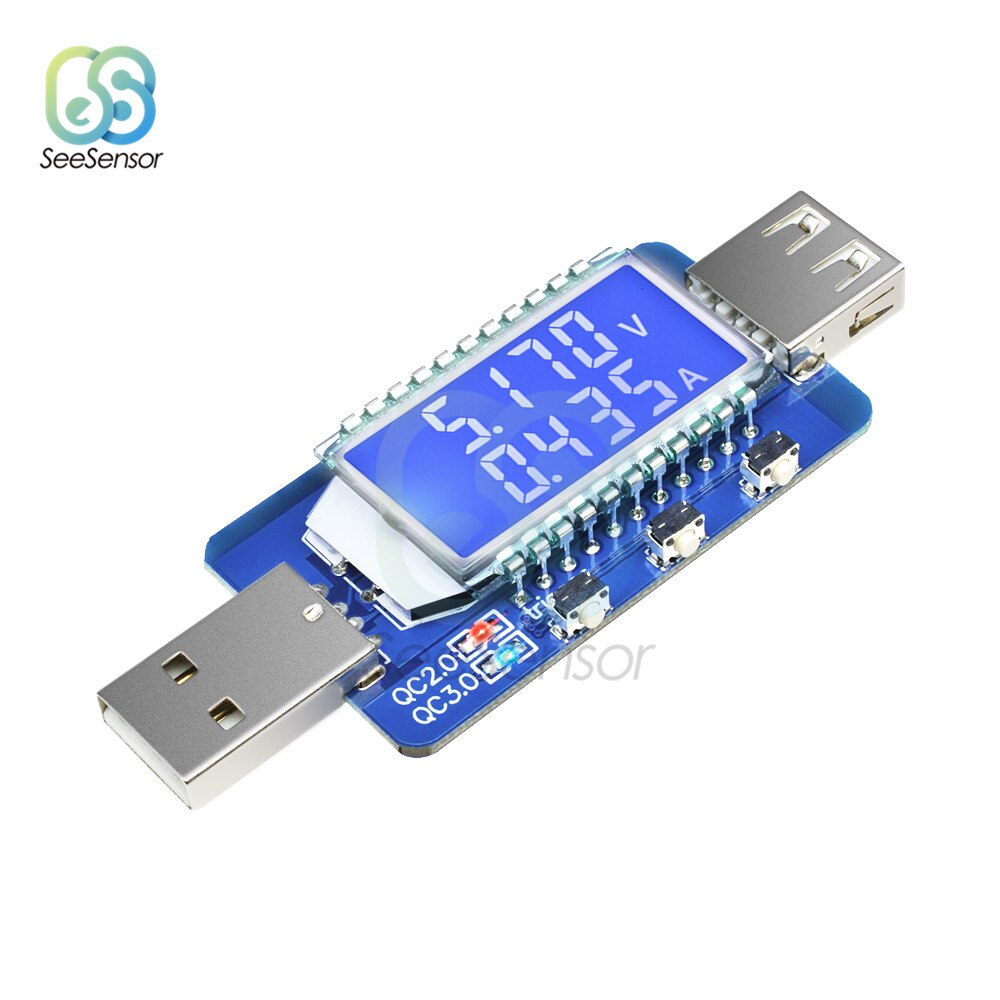 QC2.0 QC3.0 USB Detector LCD Electronic Scam Volta... – Vicedeal