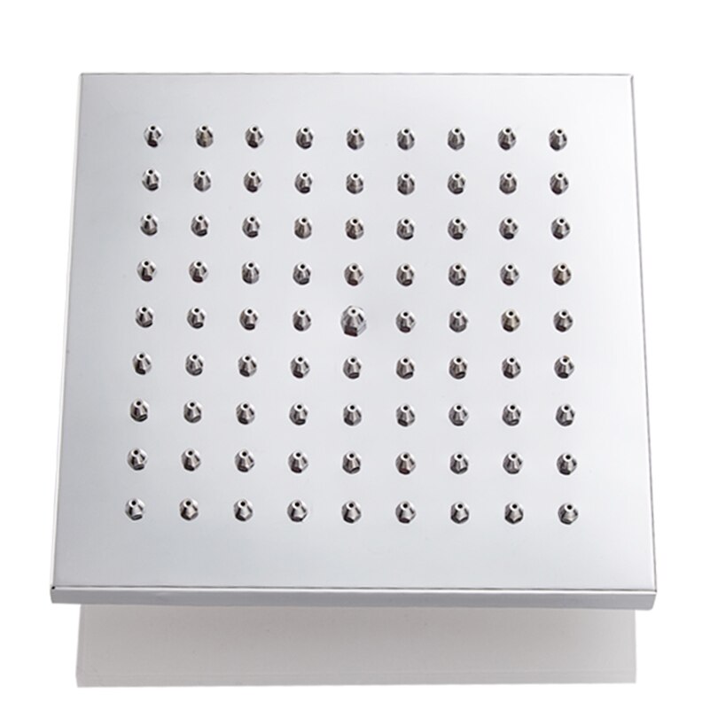 JIAYUN Square Rainfall Shower Head,10 inch Stainle... – Grandado