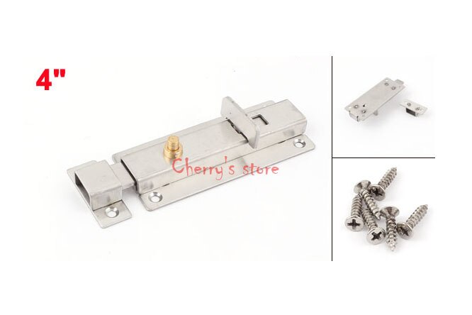 2Sets/lot Stainless Steel 4 Inch Long Door Padlock... – Grandado