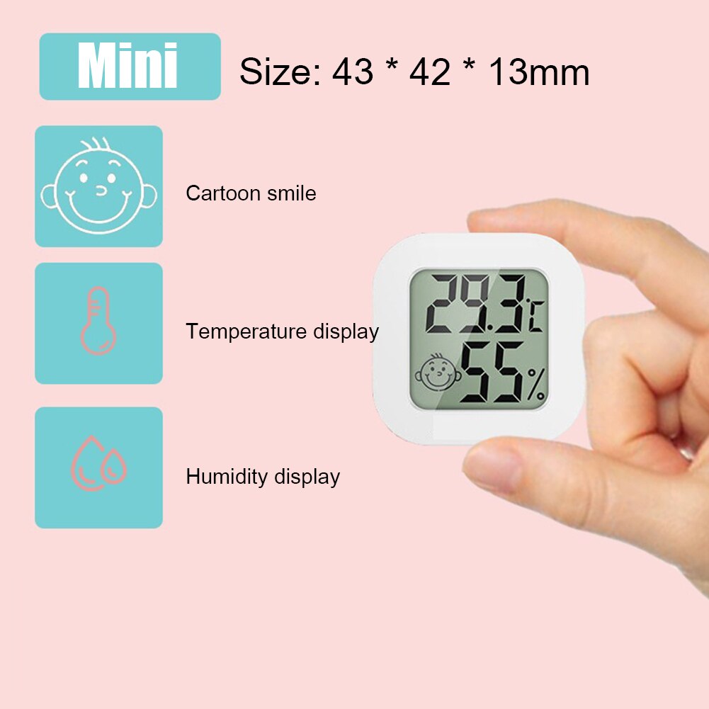 Indoor Temperature/Humidity Meter Easy Read Mini D... – Grandado