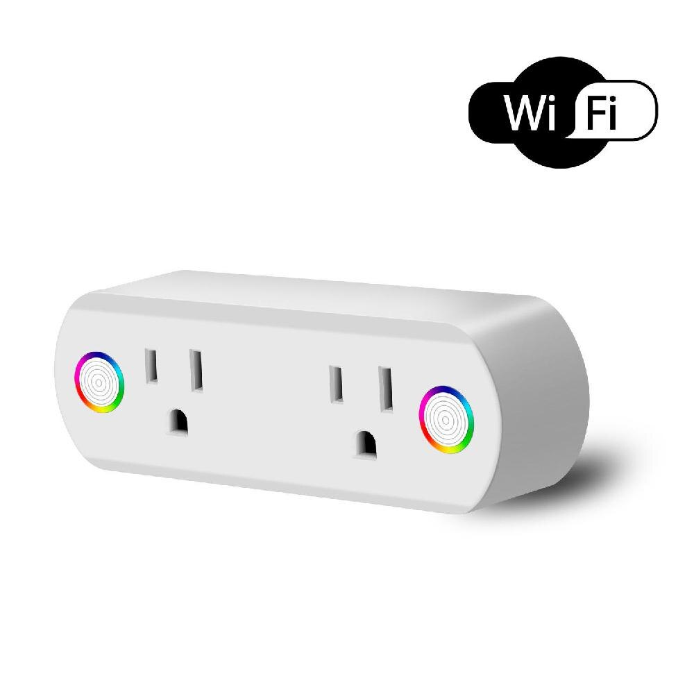 Wifi Smart Plug Socket 2 In 1 Dual Smart Plug Afst... – Vicedeal