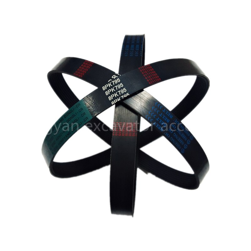 JCB parts 2CX 3CX 4CX Engine fan belt 320/08608 Bu... – Grandado