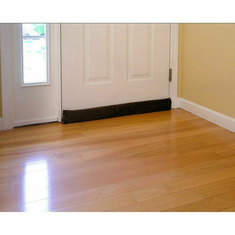 Twin Door Draft Dodger Guard Stopper Energy Saving... – Grandado
