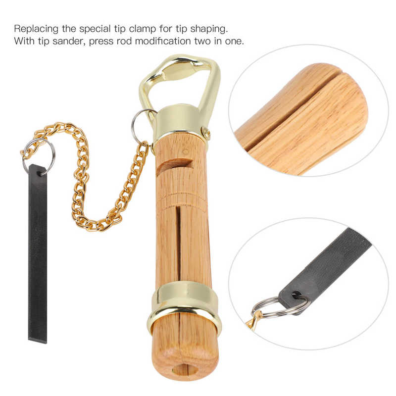 Lightweight and Portable Billiard Tip Clamp Wood T... – Grandado