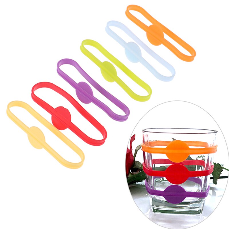 6/12PCS Wine Labels Glasses Drinking Tag Set Food ... – Grandado
