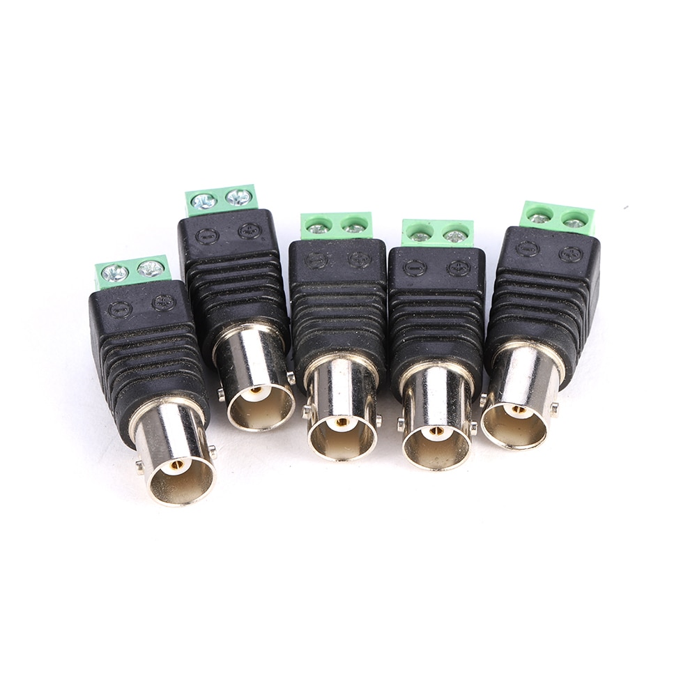 USAFEQLO 5 uds Mini conector BNC coaxial UTP Video... – Grandado