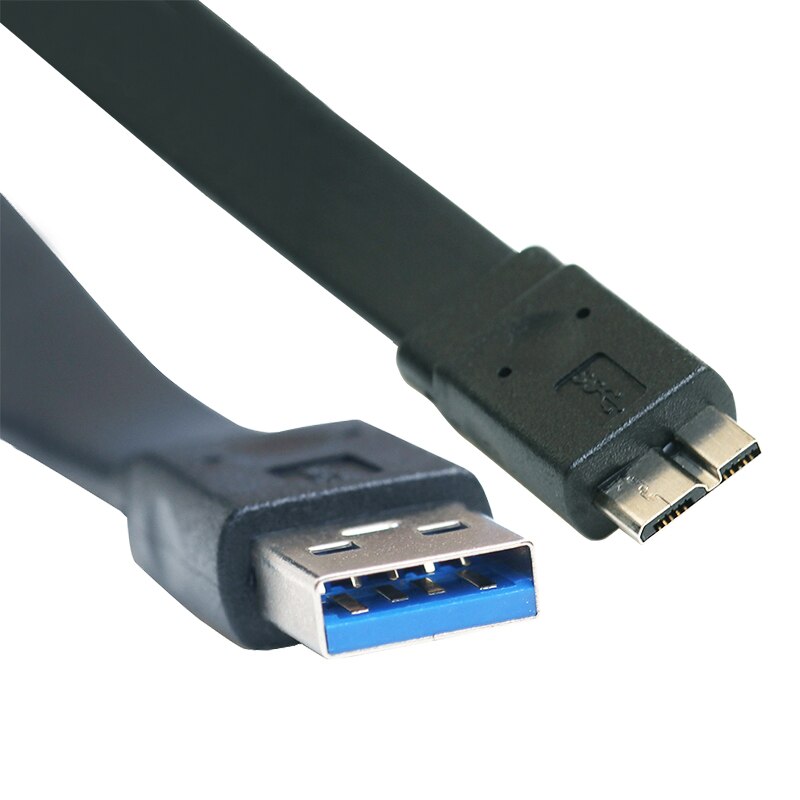 3m Micro USB 3.0 Data Sync Charging Flat Cable for... – Grandado