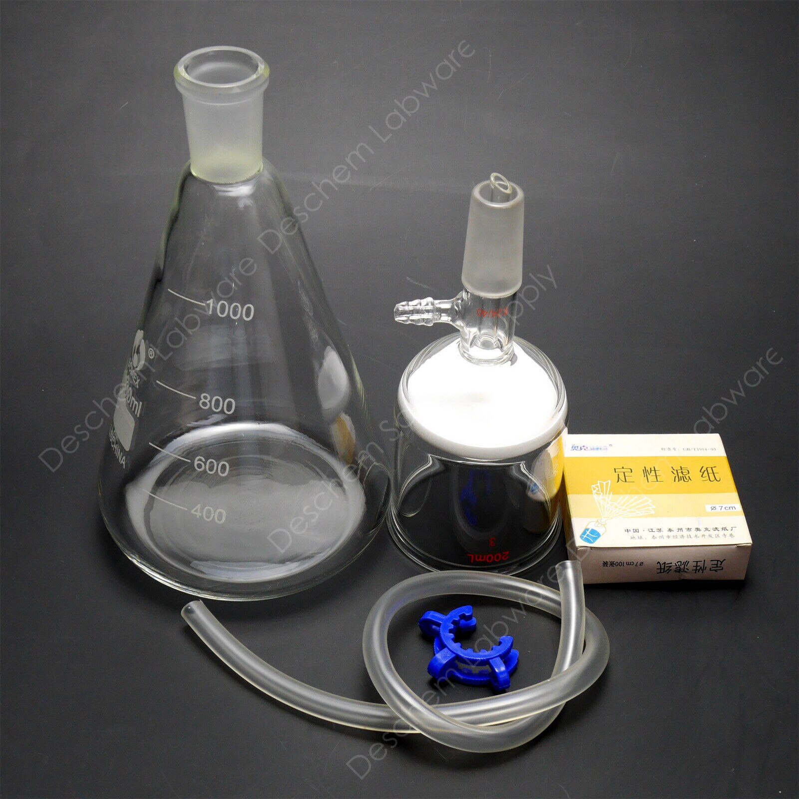 1000ml,Suction Filtration Kit,200ml Buchner Funnel... – Grandado
