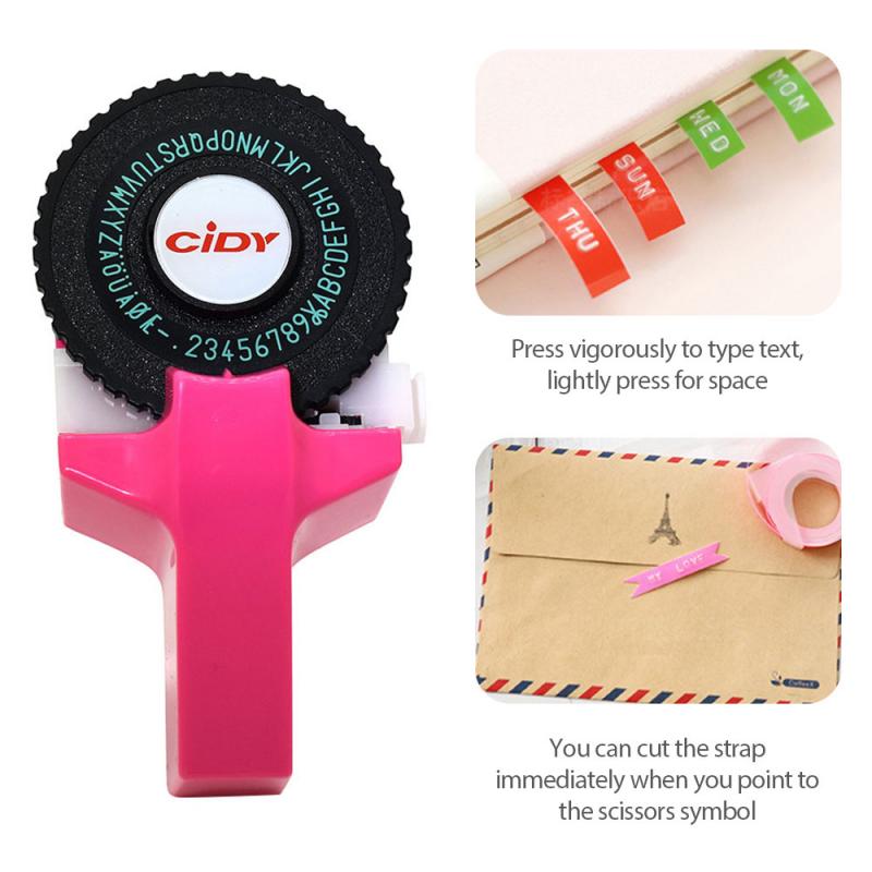 Mini Manual 3D Label Machine Hidi C101 Embossing T... – Vicedeal