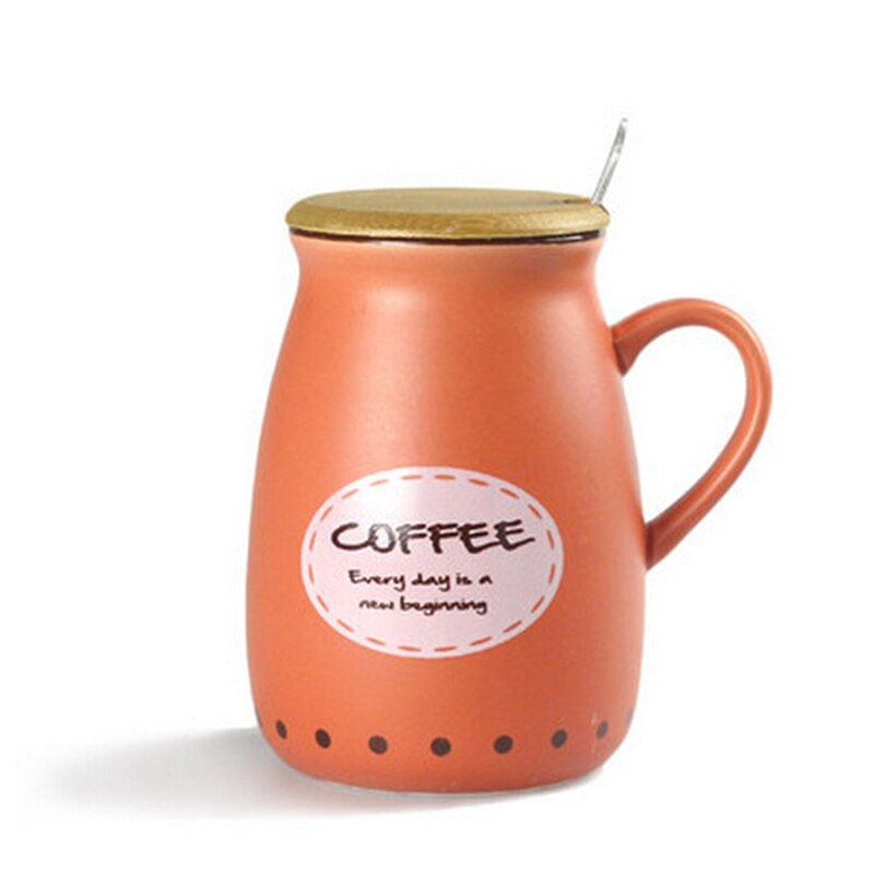 4 Style Breakfast milk coffee mug 500ml,Cute Break... – Grandado