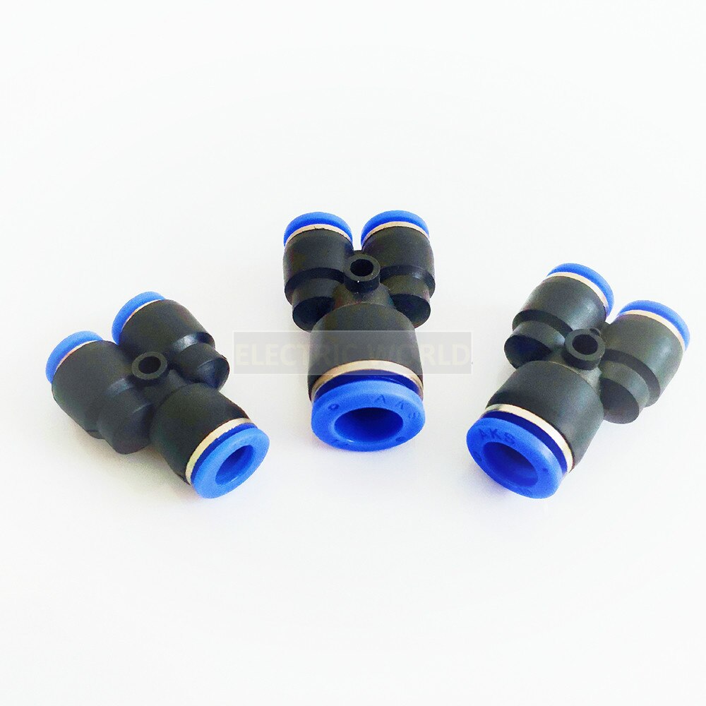 Air Pneumatic3 Way Port Y Shape 12mm 8mm 10mm 6mm ... – Grandado