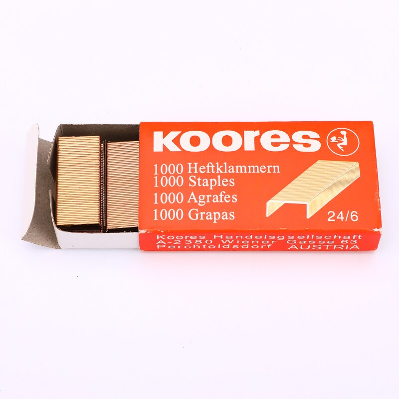 1000pcs/Box 24/6 Staples For Desktop Stapler Metal... – Vicedeal