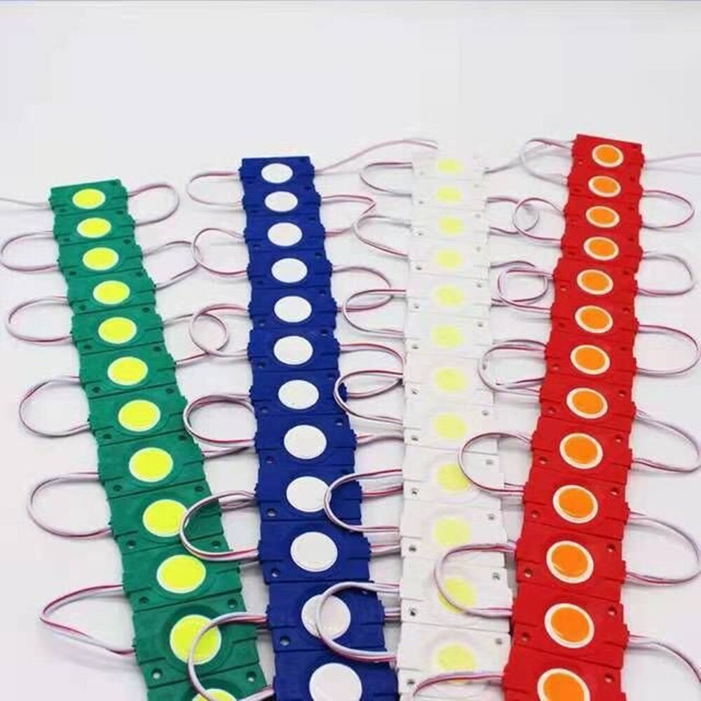 20 Stks/partij 12V Led Modules Met Ronde Cob Super... – Vicedeal