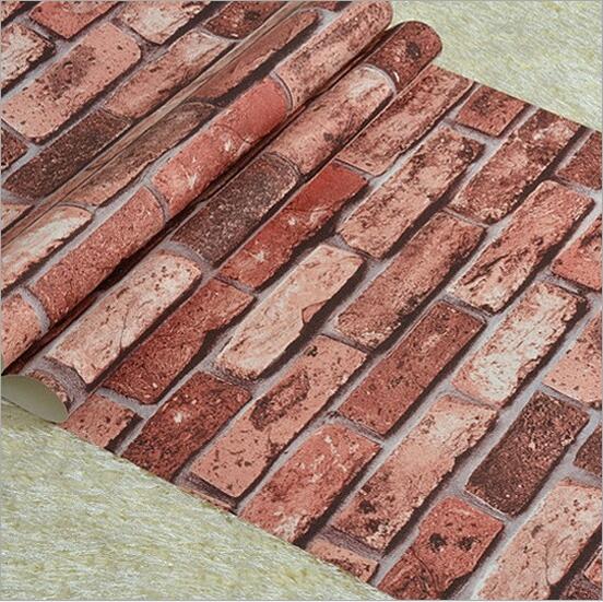 3D klassieke rustieke steen baksteen behang roll 3... – Vicedeal