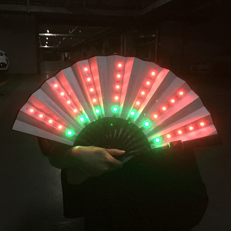 1Pcs Led Show Glow Light Up Color Changing Fan Lic... – Grandado