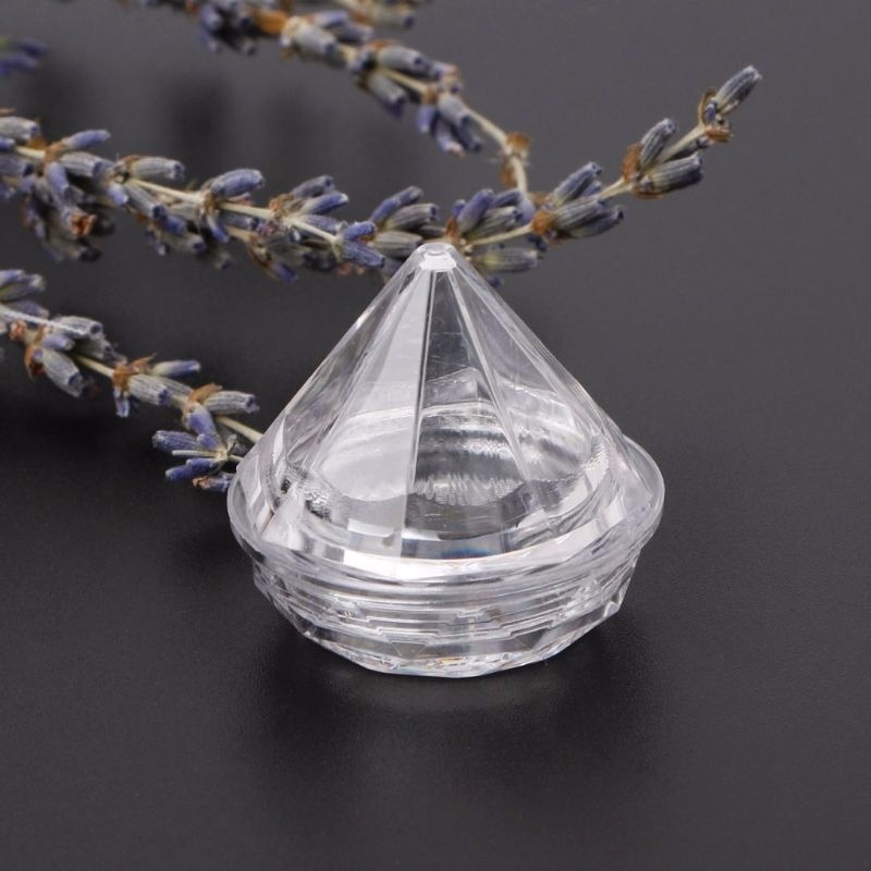 10Pcs 5g Transparent Mini Empty Diamond Cosmetic L... – Grandado