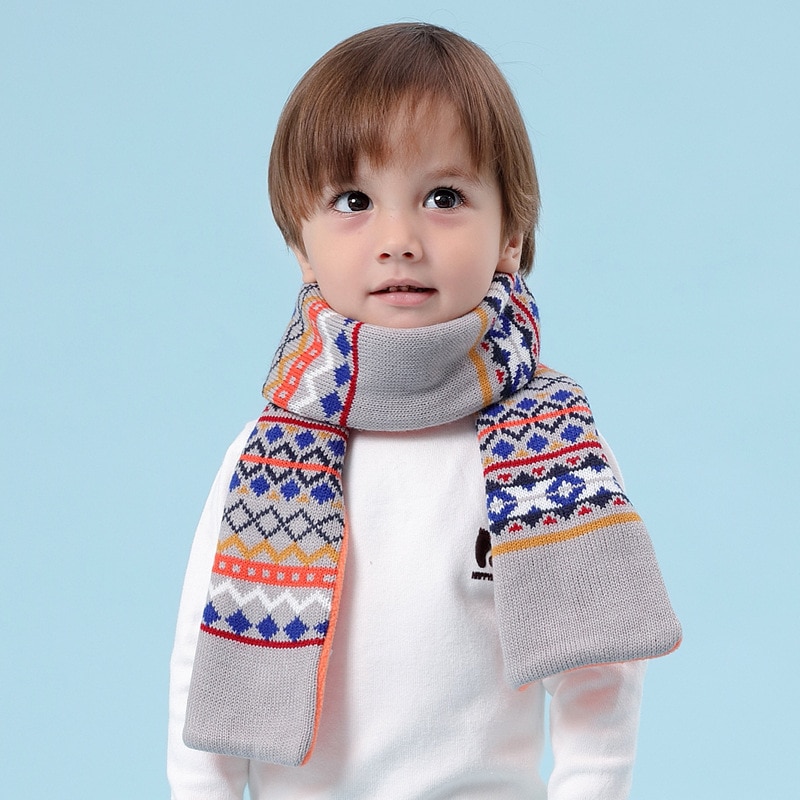 Kids Knitted Hat Scarf Children Winter Warm Hat Ea... – Grandado