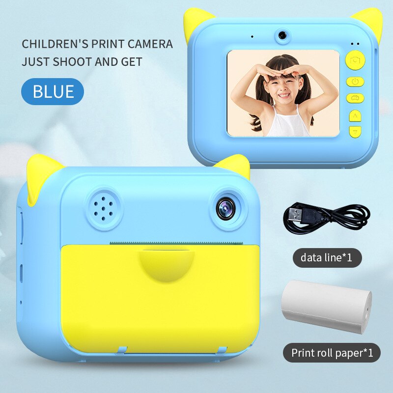HD 1200P Kids Instant Camera For Children Print Ca... – Vicedeal