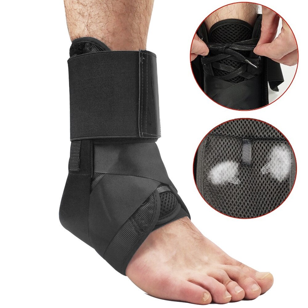 Adjustable Ankle Brace Support Lace Up Ankle Prote... – Vicedeal
