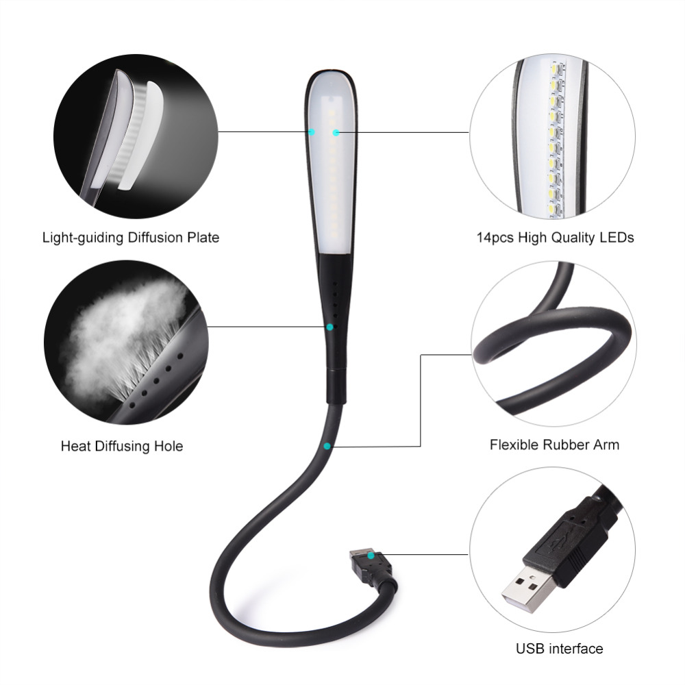 Mini 5V Usb Powered 14 Led Tafel Light Touch Senso... – Grandado