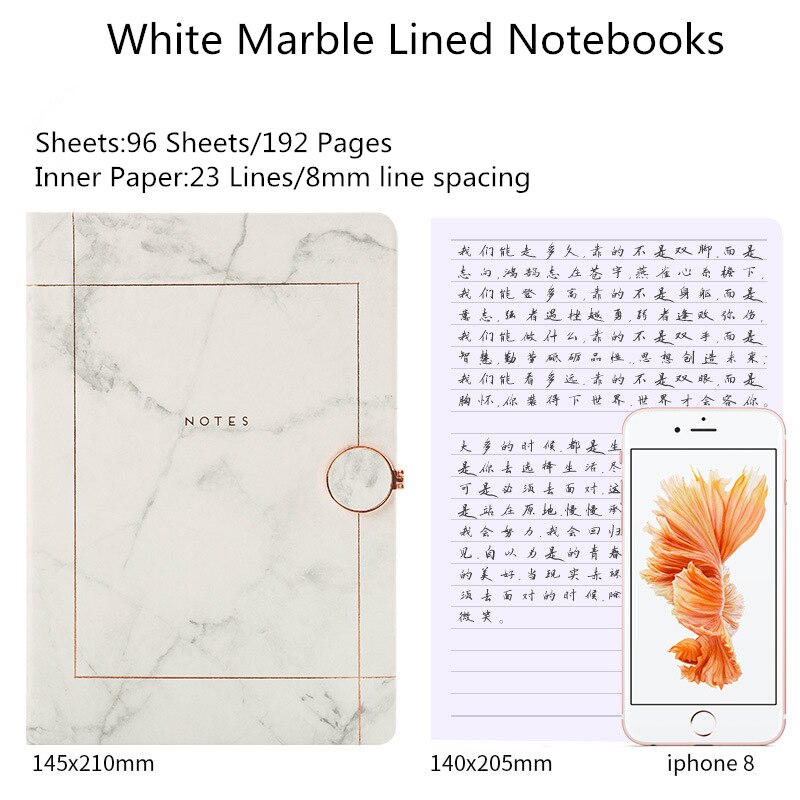 Magnetic Snap White Travel Journal For Notepad Bac... – Vicedeal