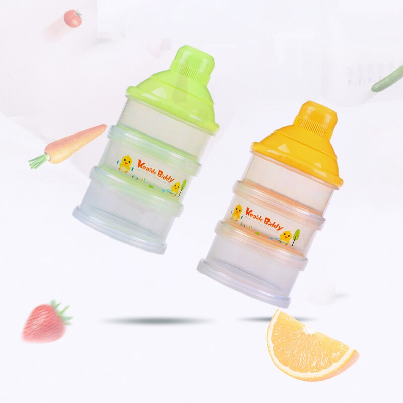3 layer Kikker Stijl Draagbare Babyvoeding Opslag ... – Grandado