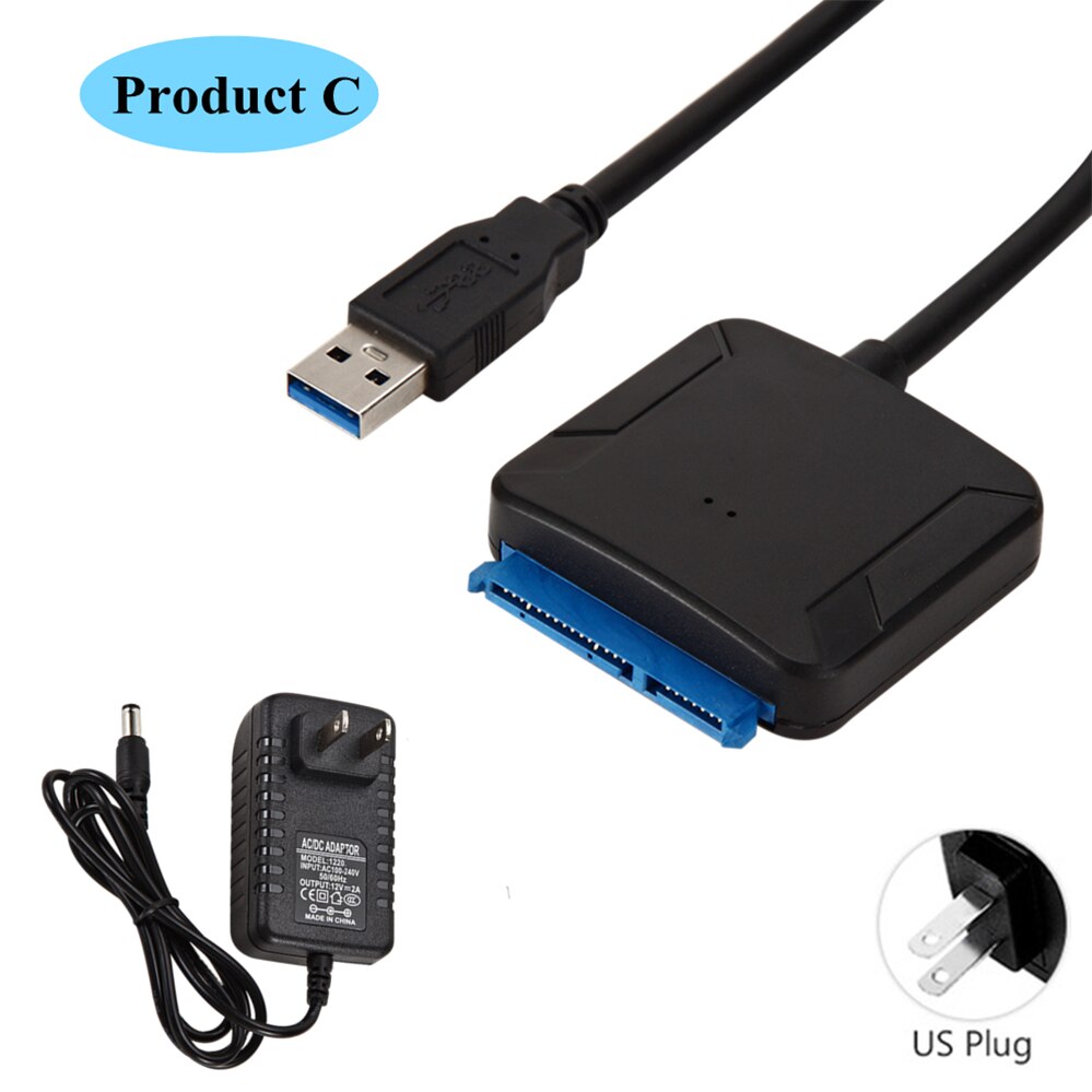 Pzzpss usb 3.0 to sata 3 kabel sata til usb adapte... – Grandado