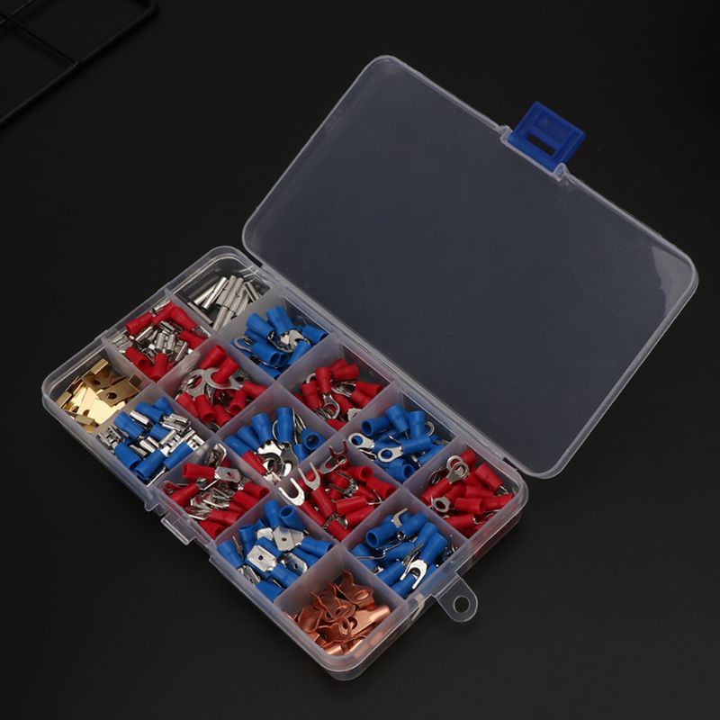 300Pcs Assorted Electrical Wire Terminals Insulate... – Vicedeal