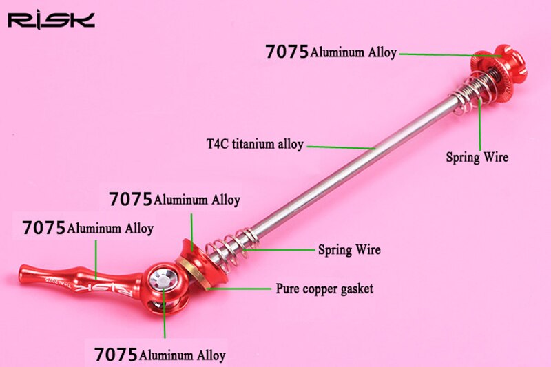 Fiets Snelspanner Road /Mountain Fiets Quick Relea... – Vicedeal