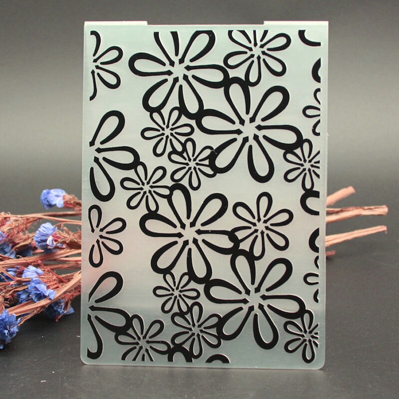 Spring Flower Plastic Template Craft Card Making P... – Grandado