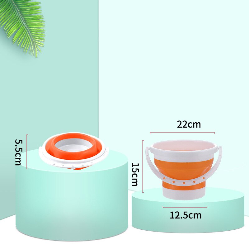 10L/5L Collapsible Bucket Silicone Plastic Outdoor... – Vicedeal