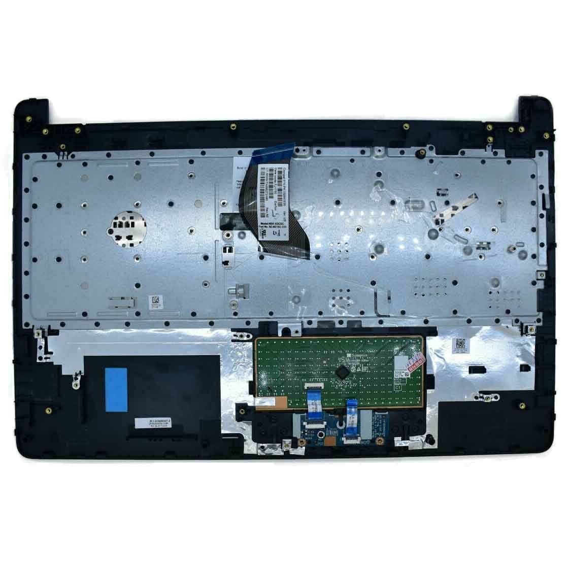 JIANGLUN Palmrest oben Fall mit Tastatur Für HP 15... – Grandado