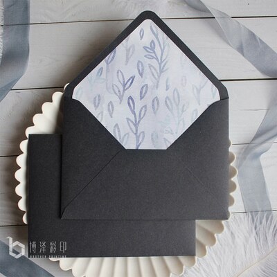 20pcs/set Luxury Wedding Envelopes With Lining, Ca... – Grandado