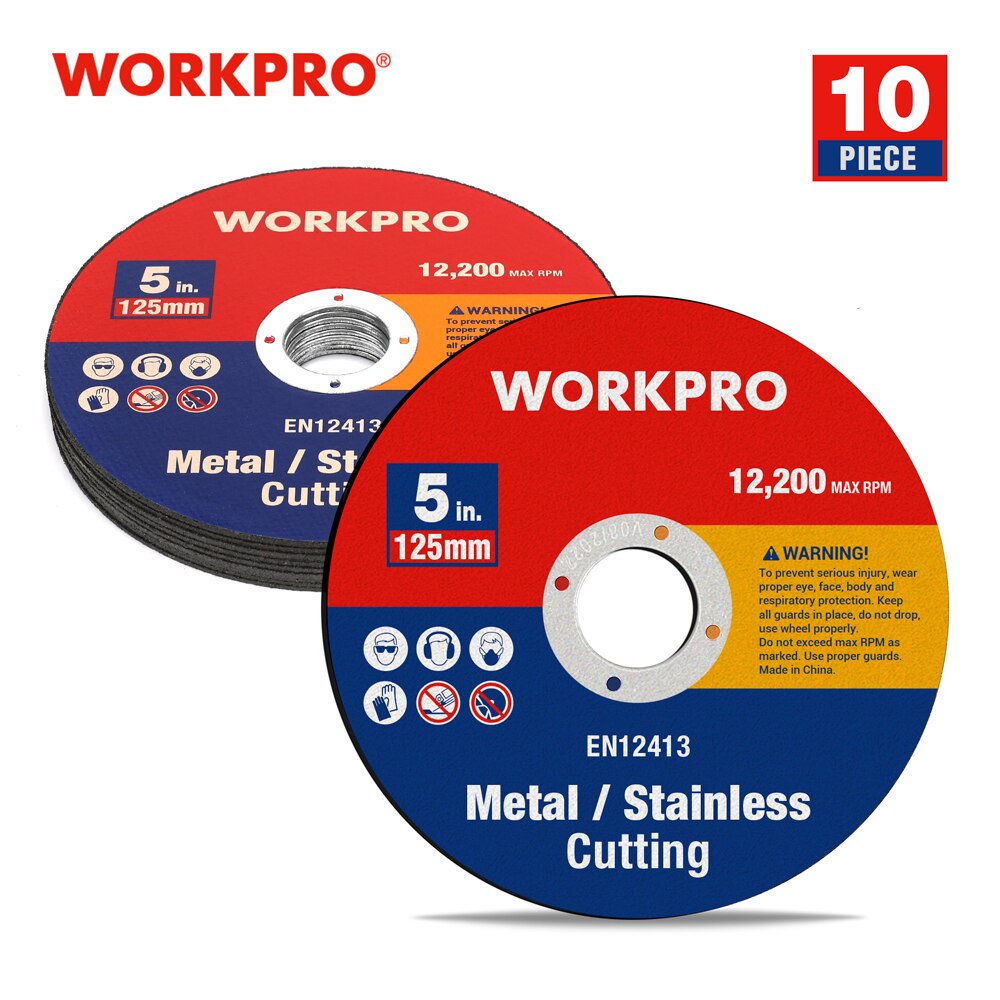 WORKPRO – disques de meulage pour meuleuse d'a... – Grandado
