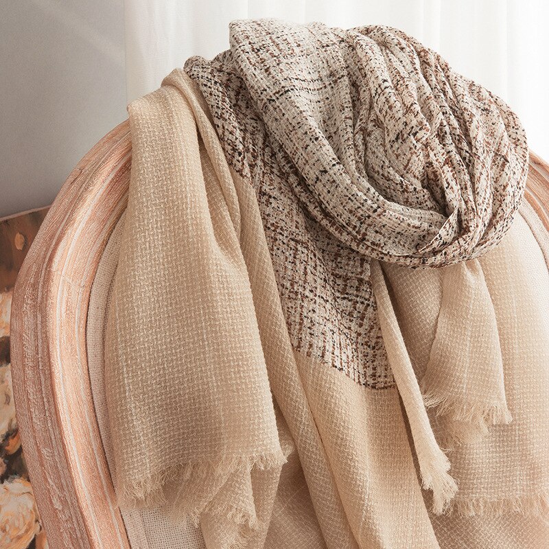 Women Winter 100% Wool Scarf Wraps Scarves Shawl C... – Vicedeal