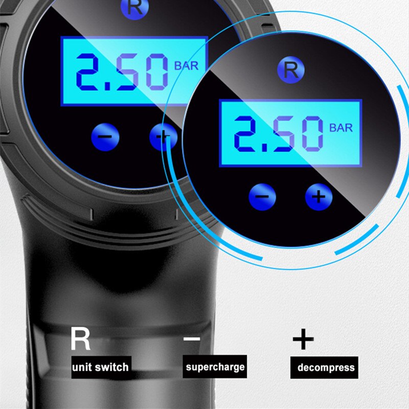 120W Rechargeable Air Compressor Wireless Inflatab... – Grandado