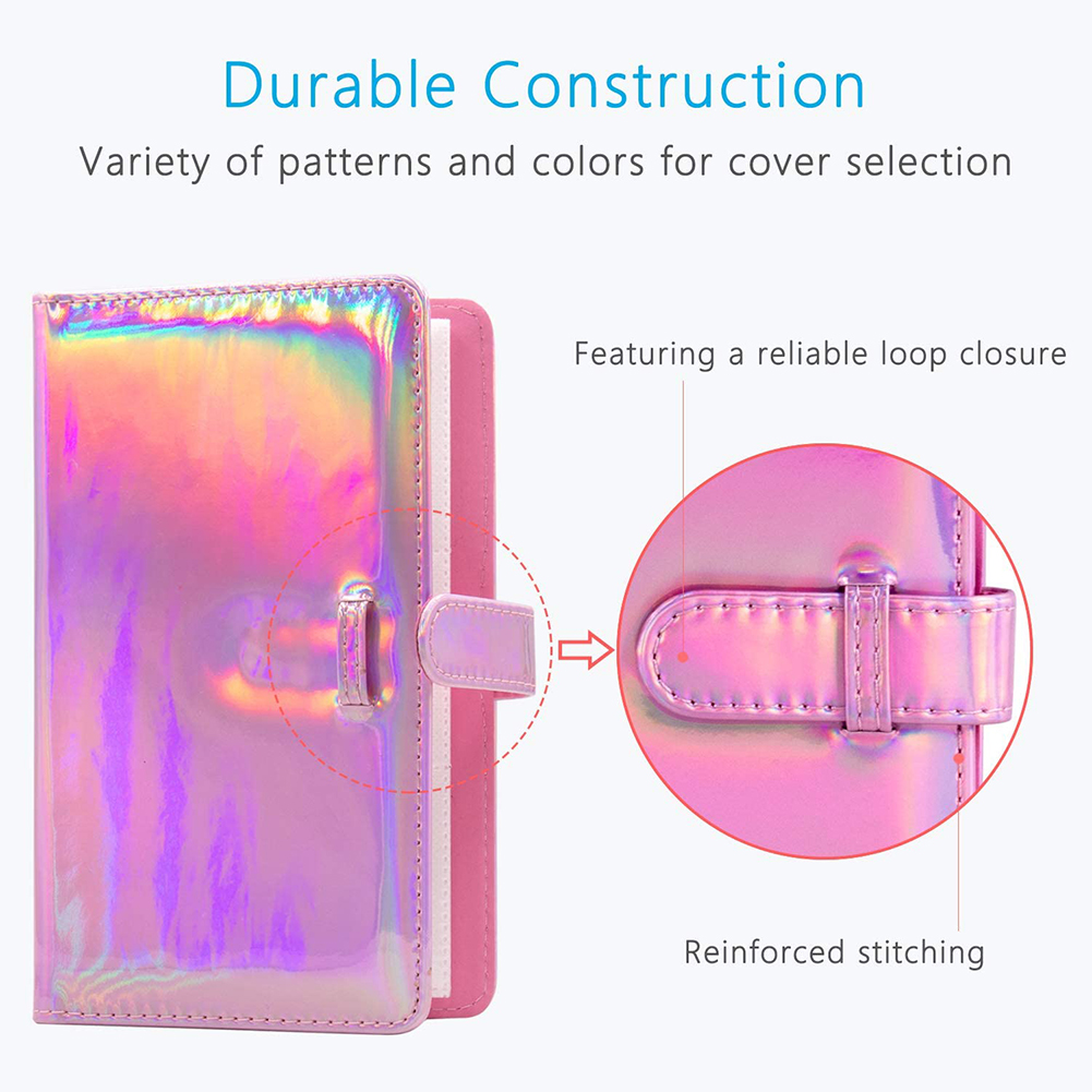 96 Pockets PU Leather Instant Photo Album Picture ... – Grandado